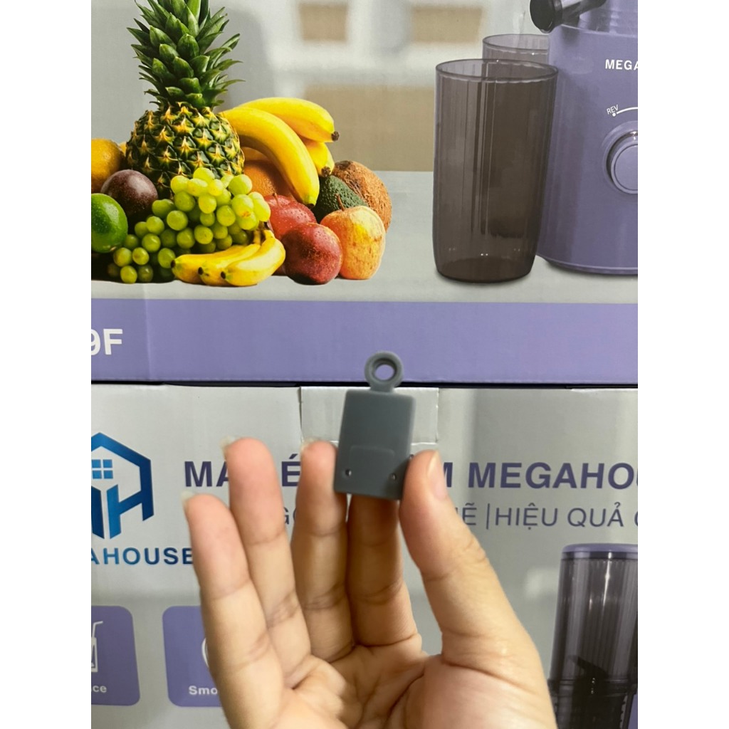 Ron Su Máy Ép Chậm MegaHouse - Goăng Cao Su Triết Bã - Phụ Kiện Chính ...