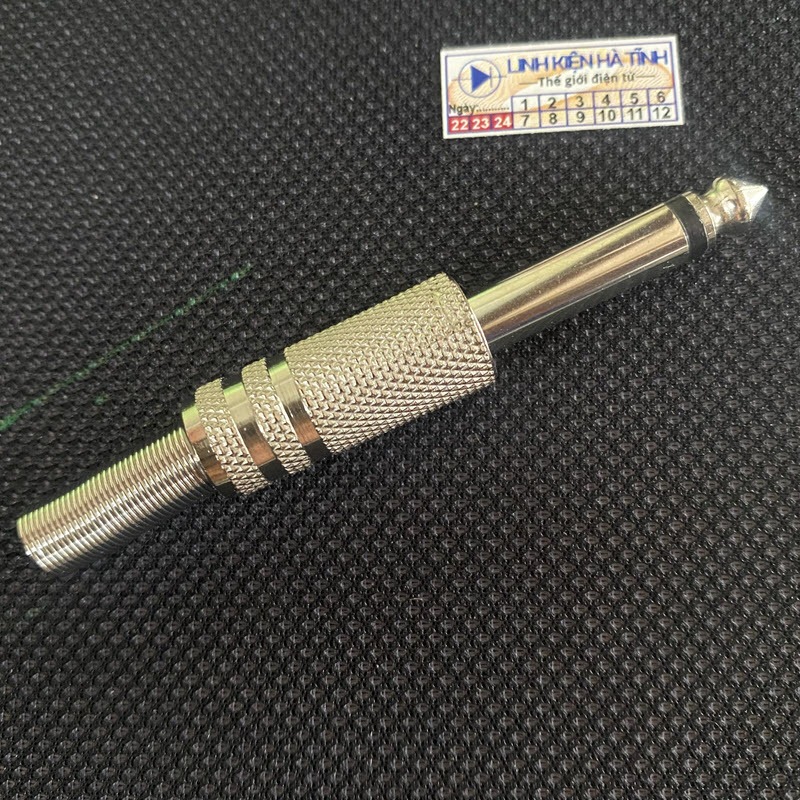 Jack hàn dây micro 6 ly mono dạng thẳng , jack micro 6 ly | Shopee Việt Nam
