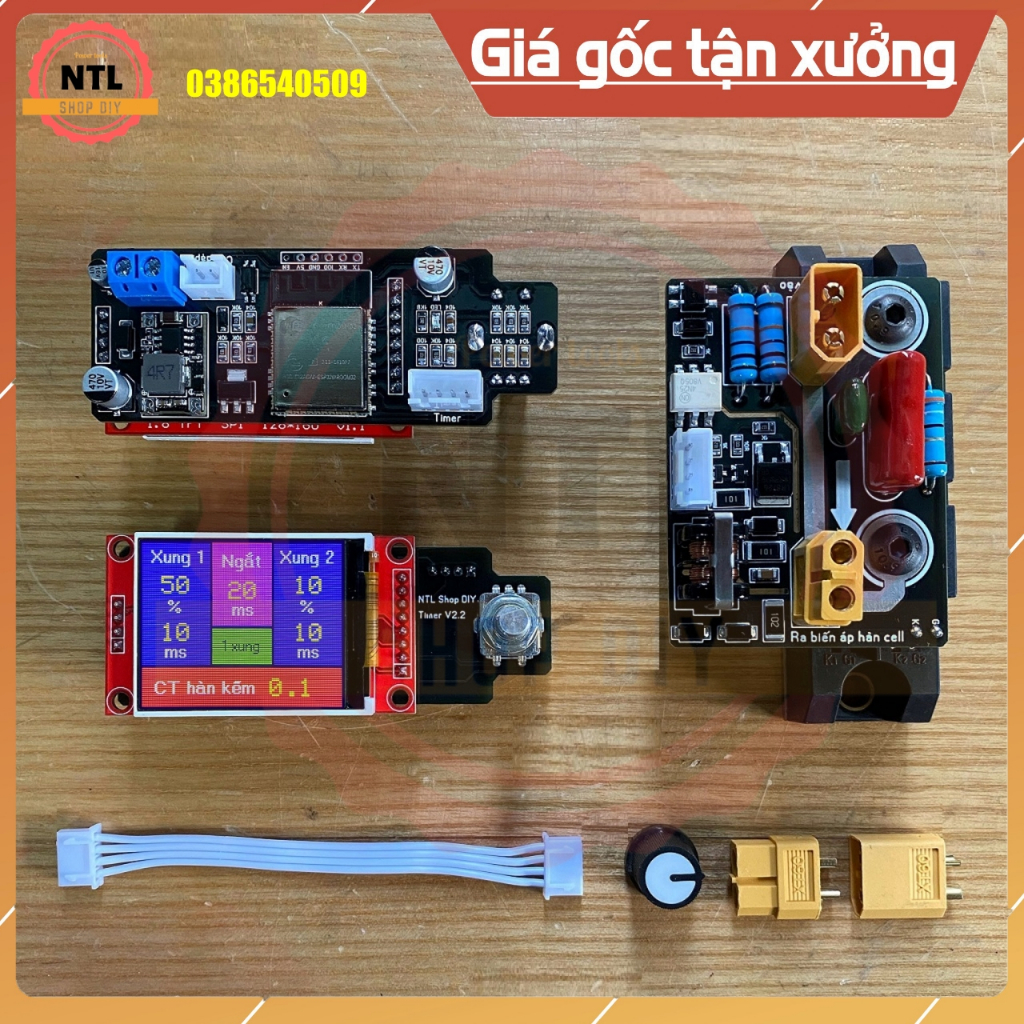 Bộ mạch timer xung kép cho máy hàn cell pin | Shopee Việt Nam