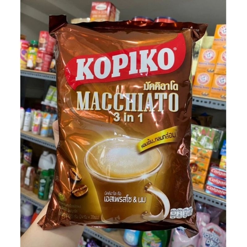 combo 2 bịch (40 gói) cafe kopiko thái lan | Shopee Việt Nam