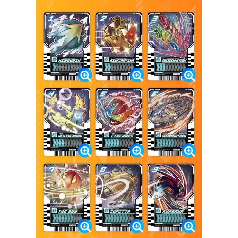 Thẻ bài Kamen Rider Gotchard Chemy Card hệ vũ trụ (Cosmic) - cấp độ C ...