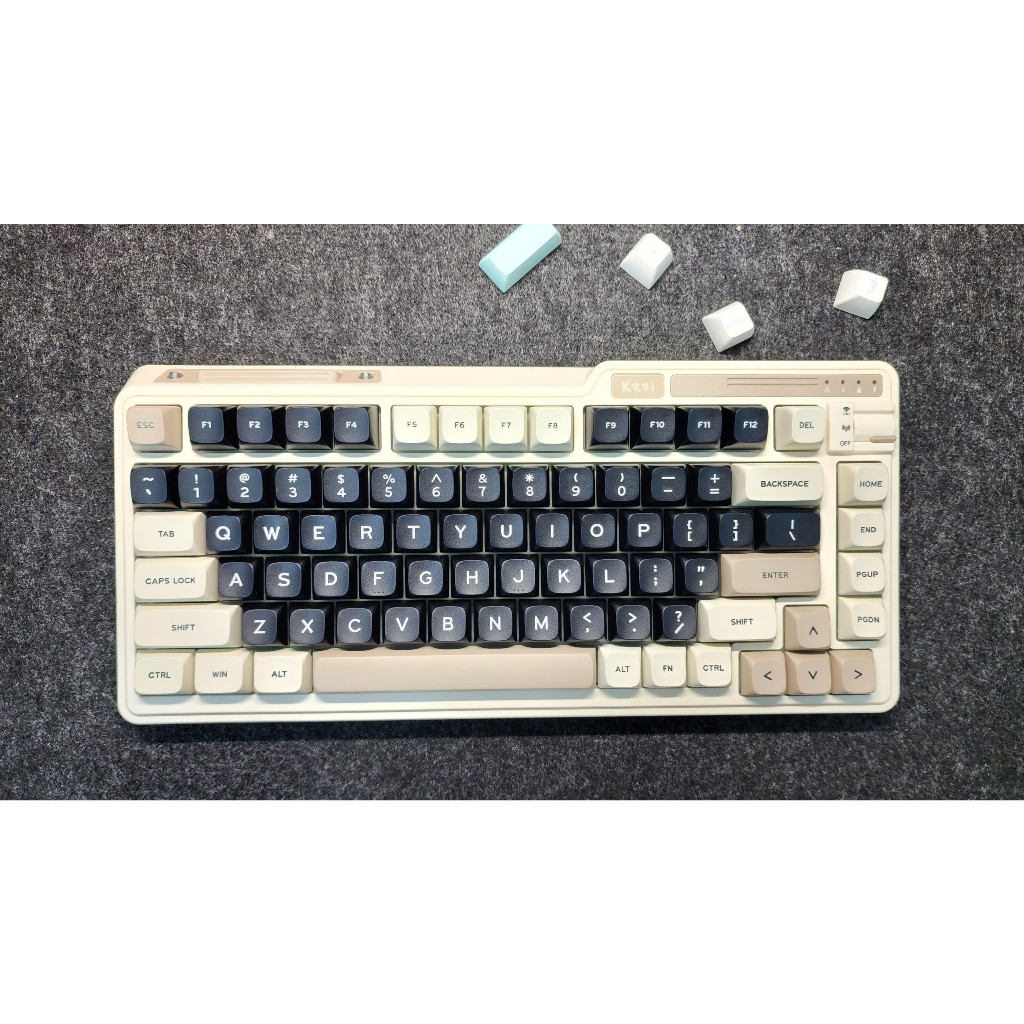 [Siêu SALE] Phím Cơ Không Dây KZZI K75 Lite - 3 Mode - LED RGB - Mạch ...