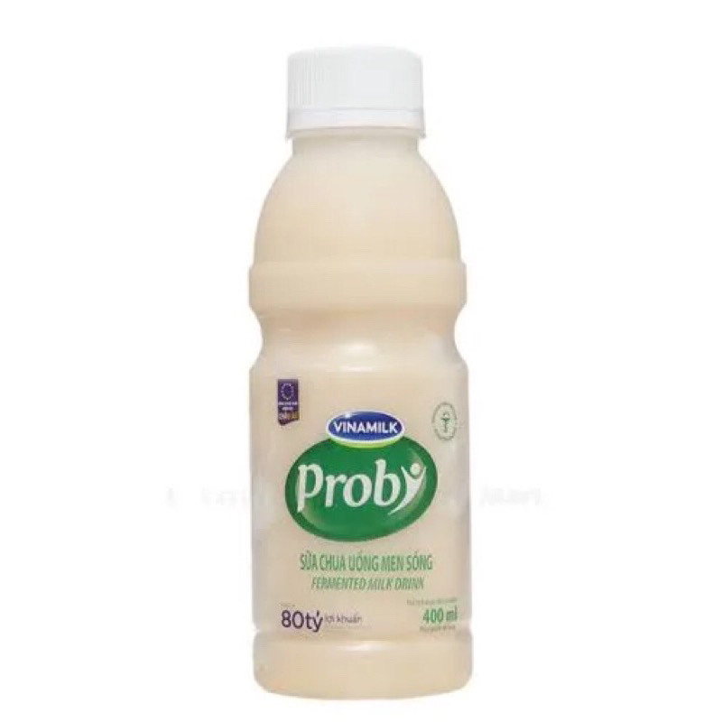 Sữa chua uống Proby chai 400ml tốt cho tiêu hoá | Shopee Việt Nam