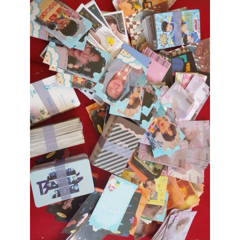 Box mix card des BTS combo 100/50 cái gồm 50 mẫu | Shopee Việt Nam
