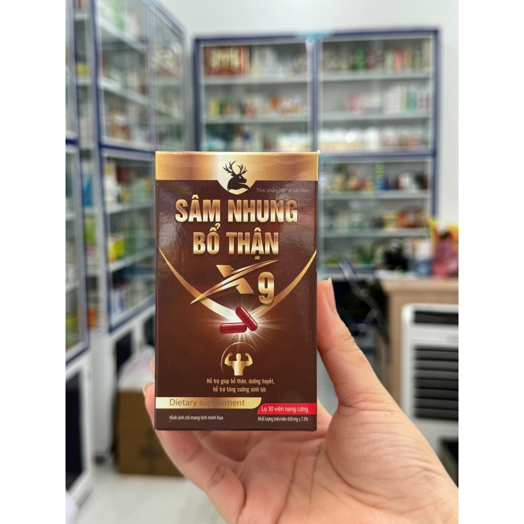 SÂM NHUNG BỔ THẬN X9 – BỔ THẬN, TĂNG SINH LÝ NAM | Shopee Việt Nam