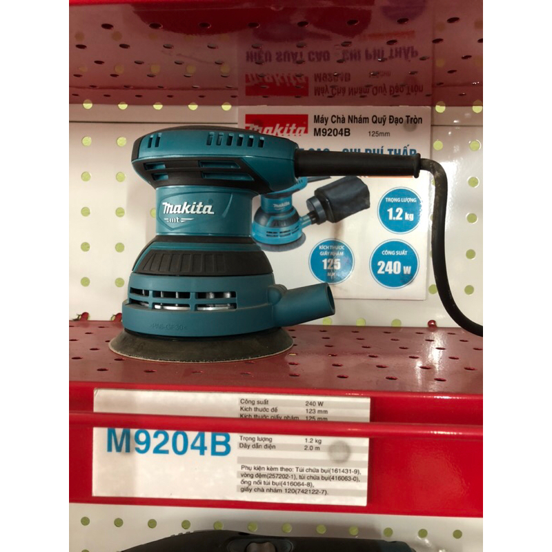 Máy chà nhám rung tròn Makita M9204B ( 240W ) CHÍNH HÃNG ( XẢ HÀNG BAY ...