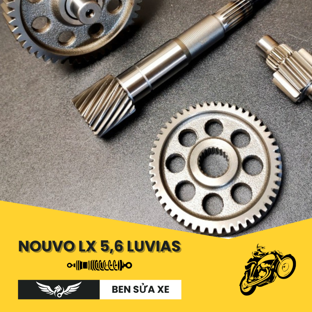 Bộ nhông láp (Nhông hú) Novo 4LX 5SX 6SX LUVIAS BEN SỬA XE | Shopee ...
