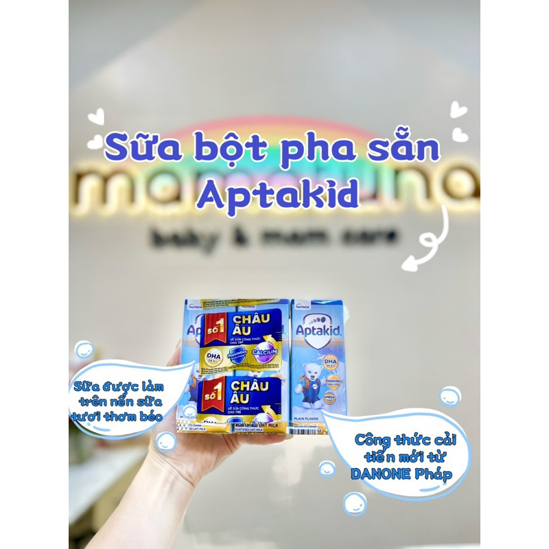Sữa nước Aptakid Úc lốc 3 hộp (180ml/hộp) | Shopee Việt Nam