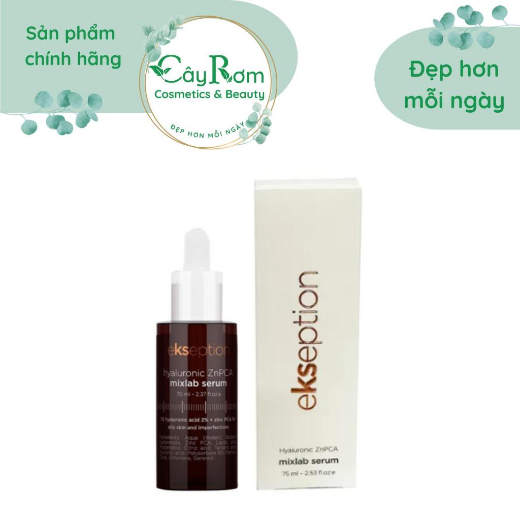 EKSEPTION Hyaluronic Zn.PCA Serum dưỡng da 75ml | Shopee Việt Nam