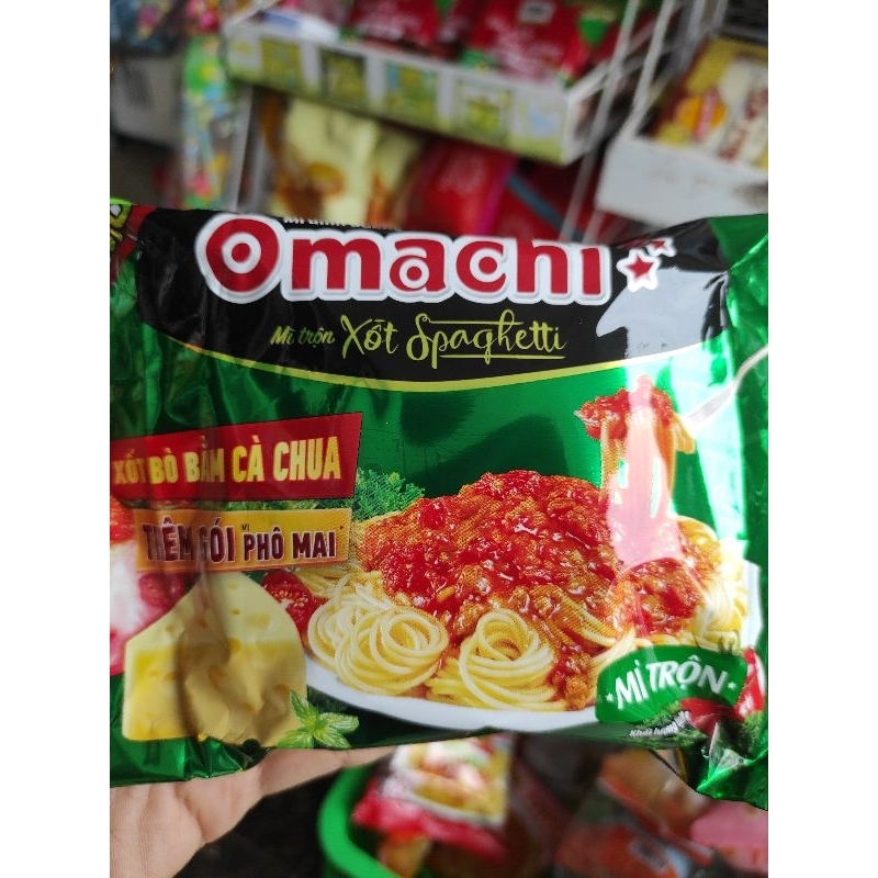 Combo 10 gói Mì Omachi sốt Spaghetti gói 91g | Shopee Việt Nam