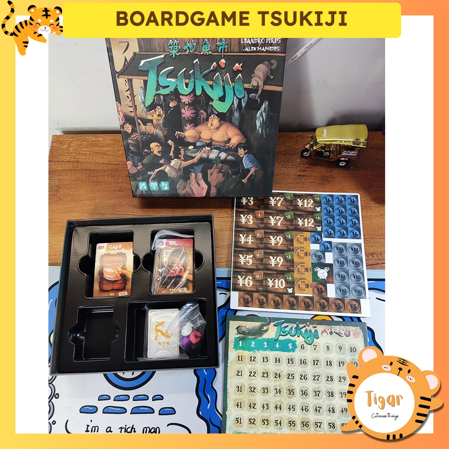 Boardgame Tsukiji Kinh Doanh Chợ Cá Tokyo bản TQ | Shopee Việt Nam