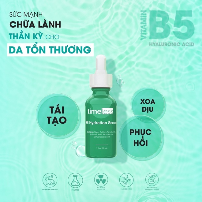 Tinh Chất Timeless Vitamin B5 + Hyaluronic Acid 30ml | Shopee Việt Nam