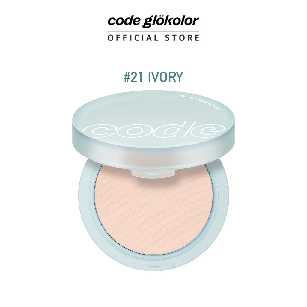Phấn phủ dạng nén trang điểm Code Glokolor Fix-on Primer in Pact 11g | Shopee Việt Nam