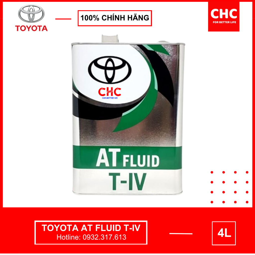 Dầu số tự động Toyota ATF Type T-IV (Chính hãng nhập khẩu Thái Lan ...