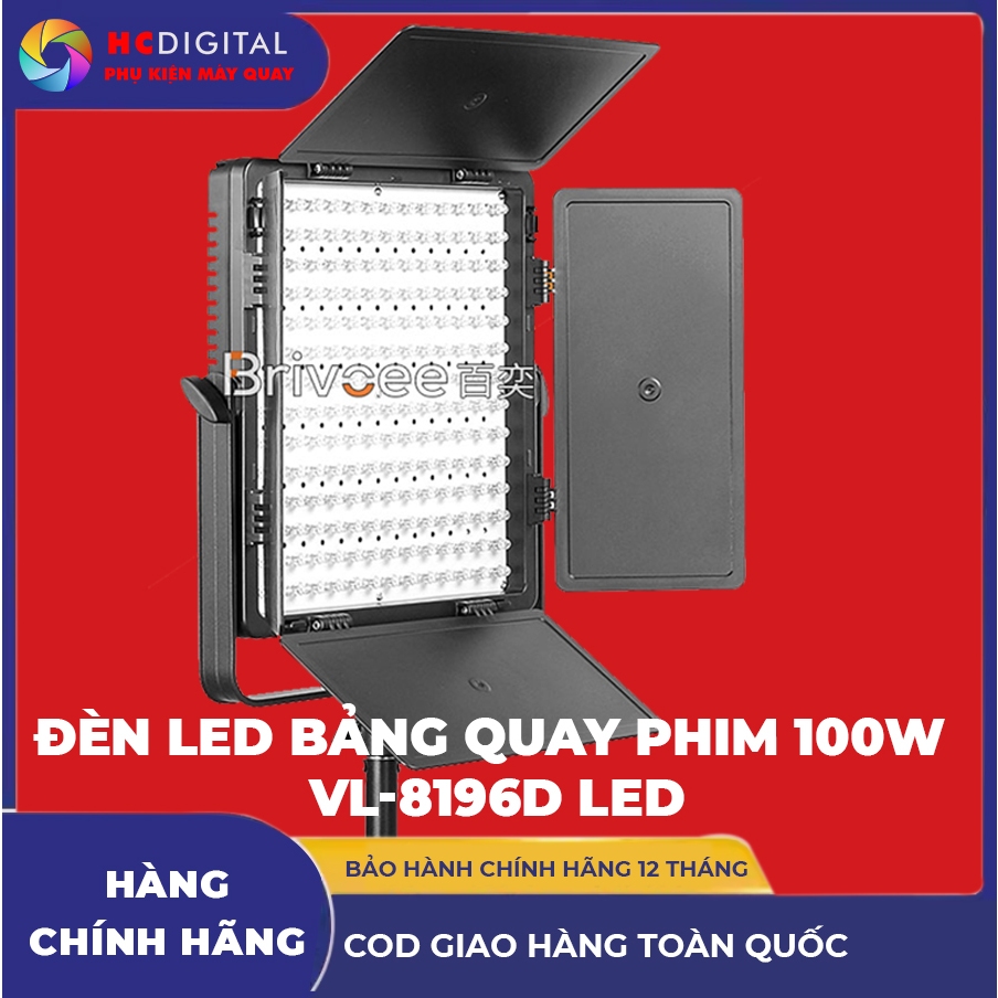 Đèn Led Bảng Quay Phim 100W VL-8196D LED cho quay phim, studio ...