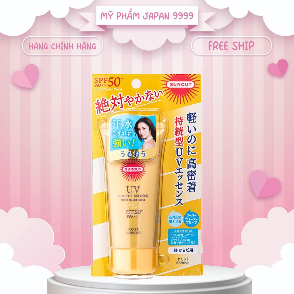 Tinh Chất Chống Nắng Siêu Chống Nước Kosé Suncut UV Perfect Essence Super WaterProof 60g ...