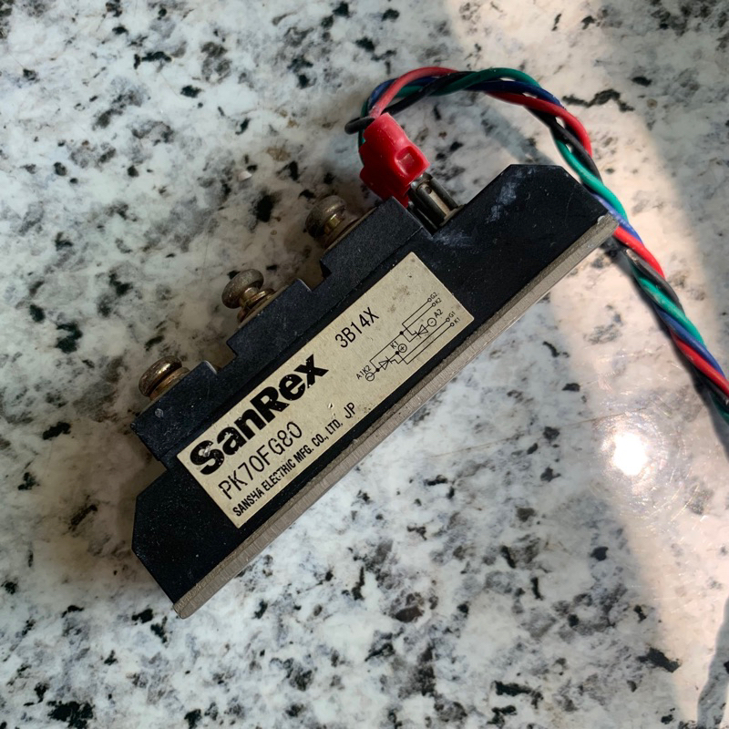 Mạch hàn cell pin timer SCR hoặc BTA 100A 1200B timer xung kép thay thế ...