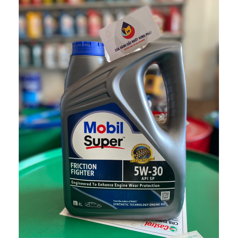 Dầu nhớt Mobil Super Friction Fighter 5W30 4L | Shopee Việt Nam