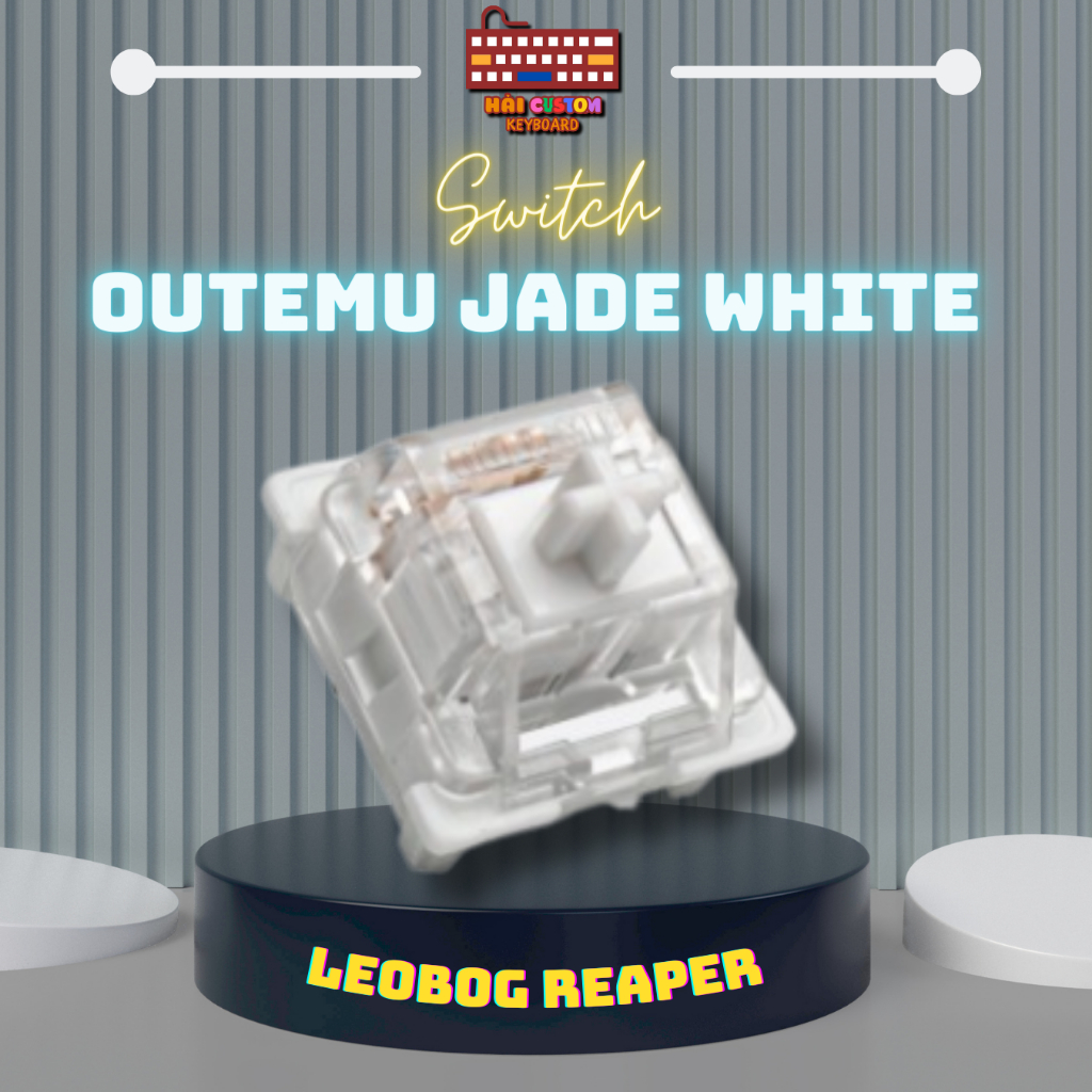SWITCH OTEMOU JADE WHITE V2 | SWITCH LINEAR | SWITCH CHO BÀN PHÍM CƠ ...
