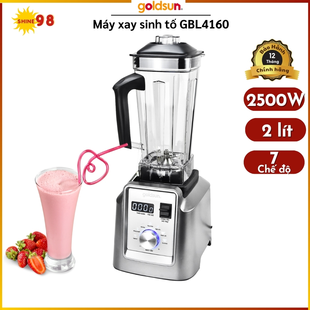 Máy xay sinh tố công suất lớn 7 in 1 Goldsun GBL4160 - Máy xay sinh tố ...
