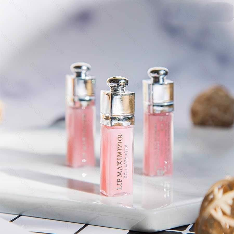 Son dưỡng môi Dior Addict Lip Maximizer Mini 2ml màu 001 Pink hồng tự ...
