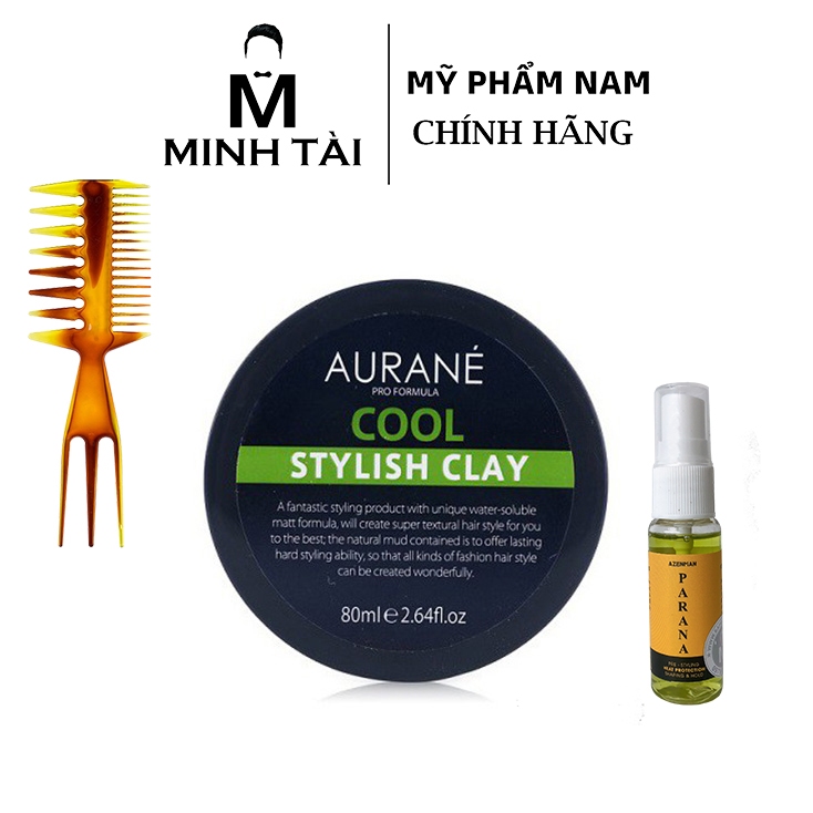 Sáp Vuốt Tóc AURANE COOL STYLISH CLAY 80g chính hãng | Shopee Việt Nam