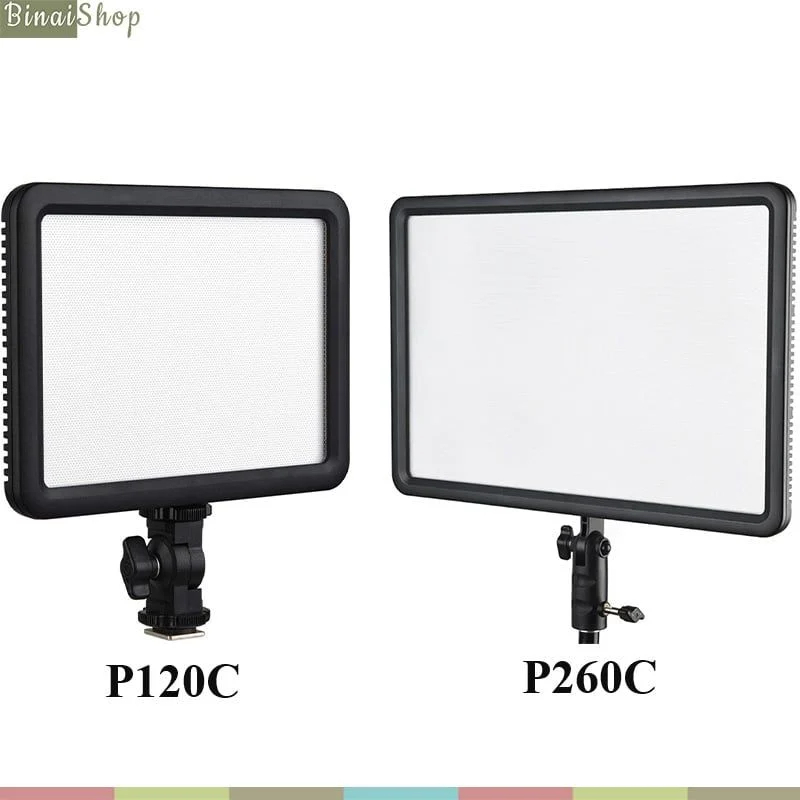 Đèn Led Godox P120C/ P260C - Đèn LED Siêu Mỏng Dành Cho Máy Ảnh Và Máy ...
