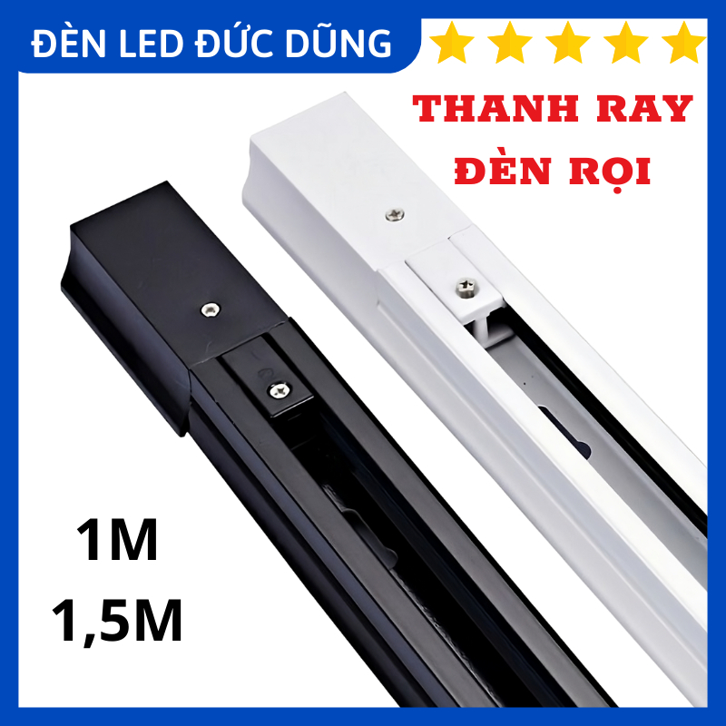 THANH RAY ĐÈN RỌI, RAY TRƯỢT ĐÈN RỌI 1M,1.5M - Dùng cho đèn rọi ray ...