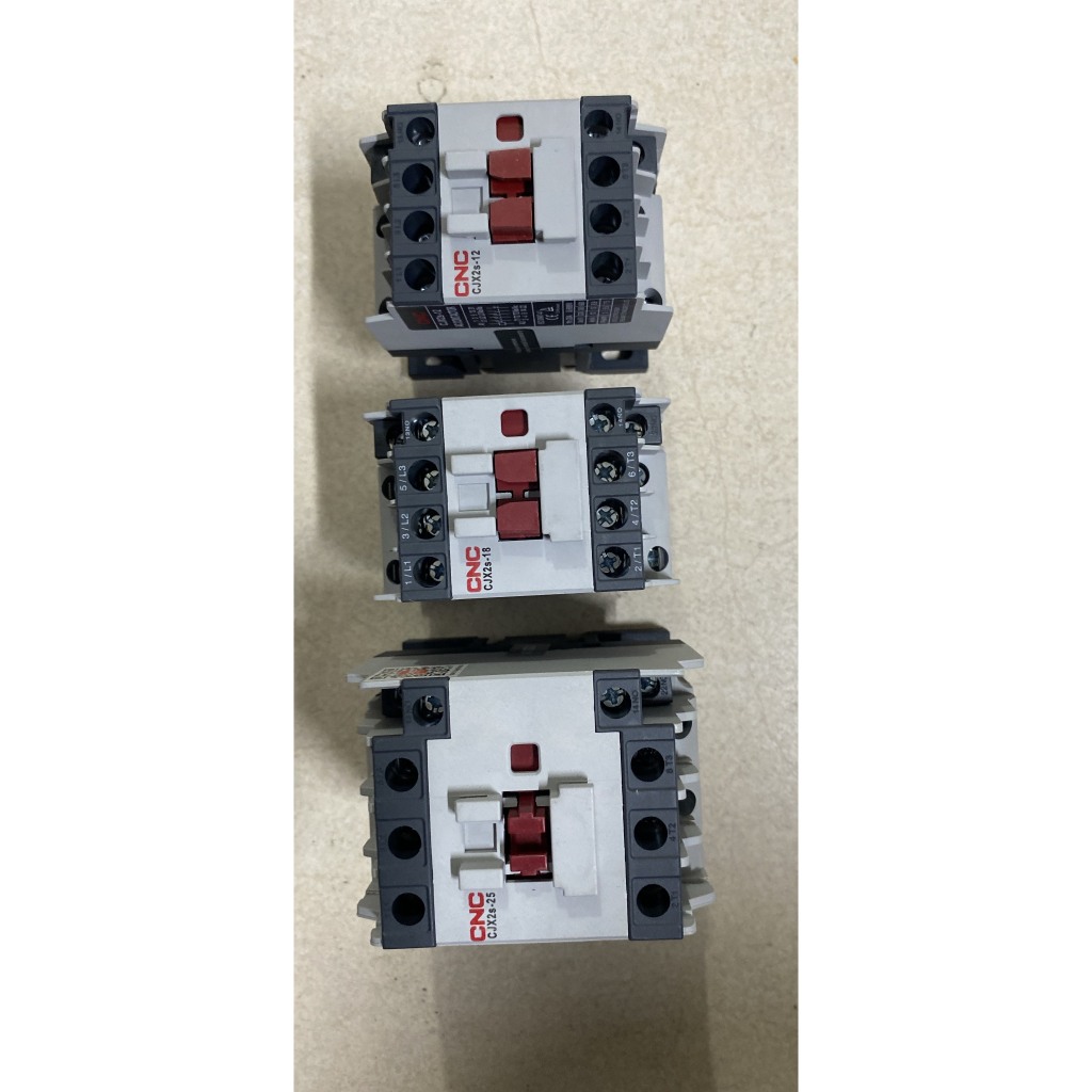 (CNC) Contactor 3 pha dòng CJX2s dòng từ 9A, 12A,18A,25A,32A,38A điện ...