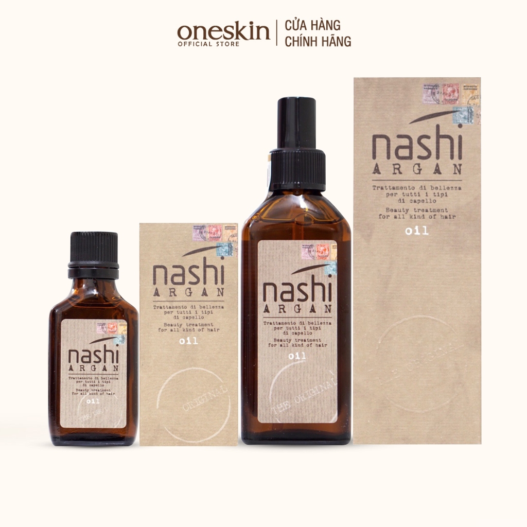 Tinh dầu dưỡng tóc Nashi Argan Oil 30ML - 100ML | Shopee Việt Nam