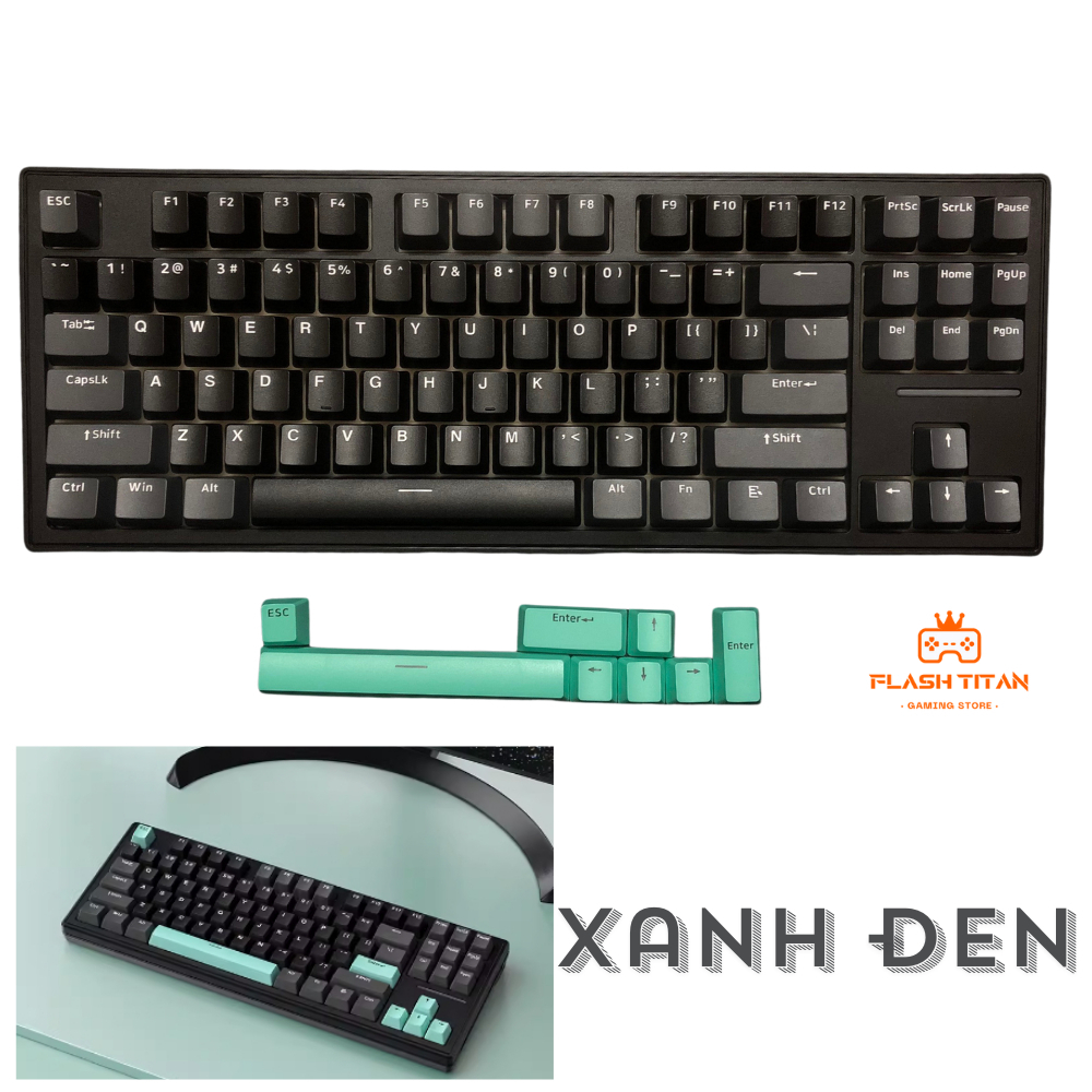 Bàn phím Xinmeng M87 pro V2 - LED RGB có app tùy chỉnh - Mạch xuôi ...
