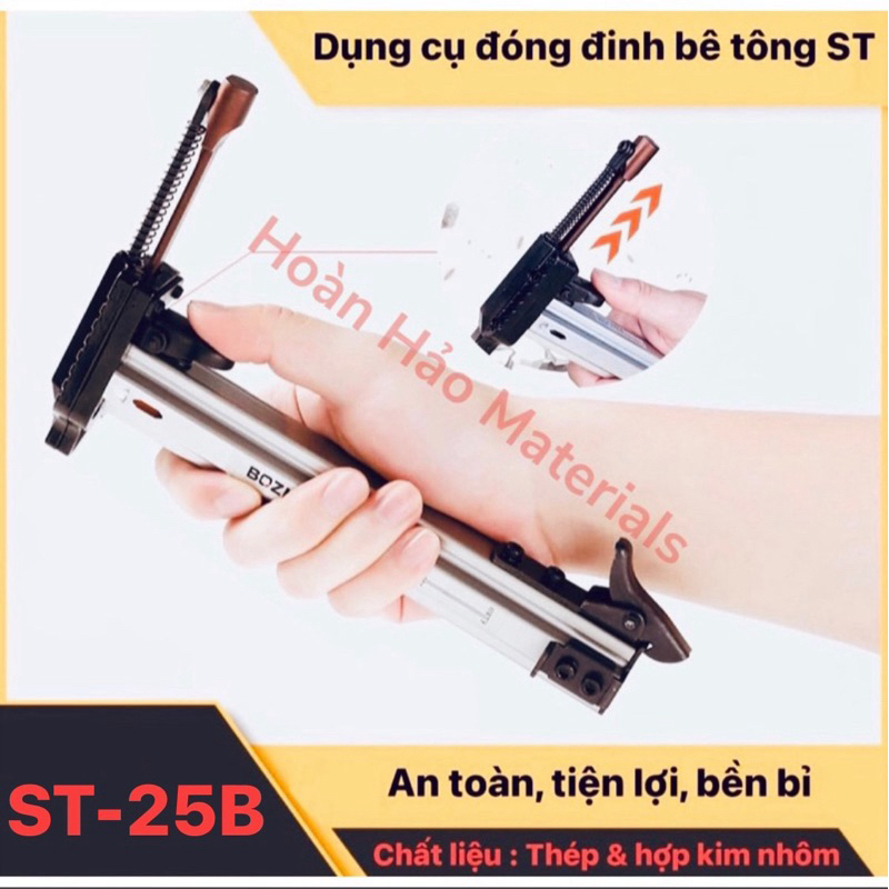 [Chính hãng] Dụng cụ hỗ trợ đóng đinh bê tông ST18, ST18B, ST38B thương hiệu BOZHOU | Shopee ...