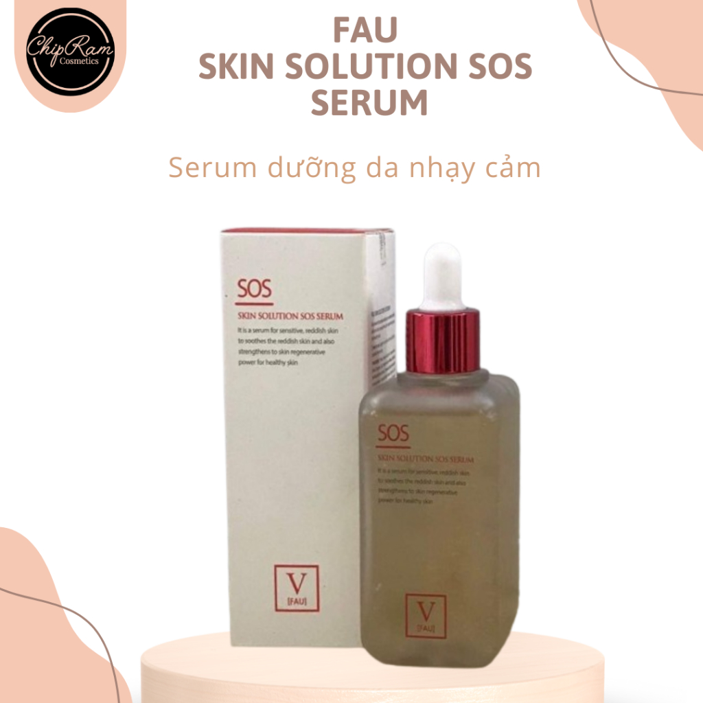 Serum FAU SOS - Tinh Chất Phục Hồi Da, Giảm Kích Ứng, Tái Tạo Da Nhanh Chóng 50ml Mẫu Mới ...