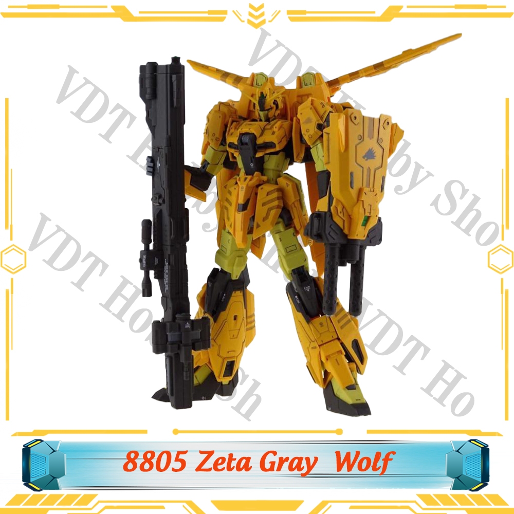 Mô hình lắp ráp MG Zeta Gray Wolf ( tặng kèm base và decal ) | Shopee ...