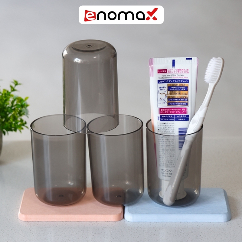Cốc nhựa Enomax dùng để đánh răng, uống nước, chất liệu ABS an toàn cho ...