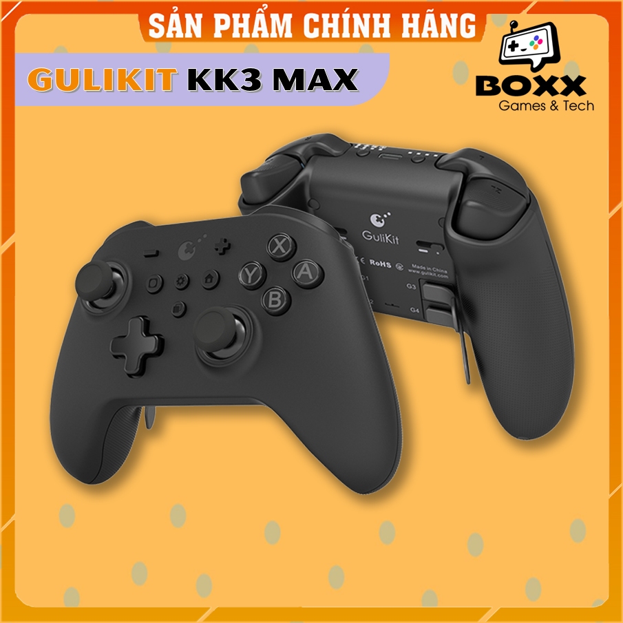 Tay cầm GuliKit KK3 Max, KingKong 3 Pro Controller cho Nintendo Switch, PC, Điện thoại, Steam ...