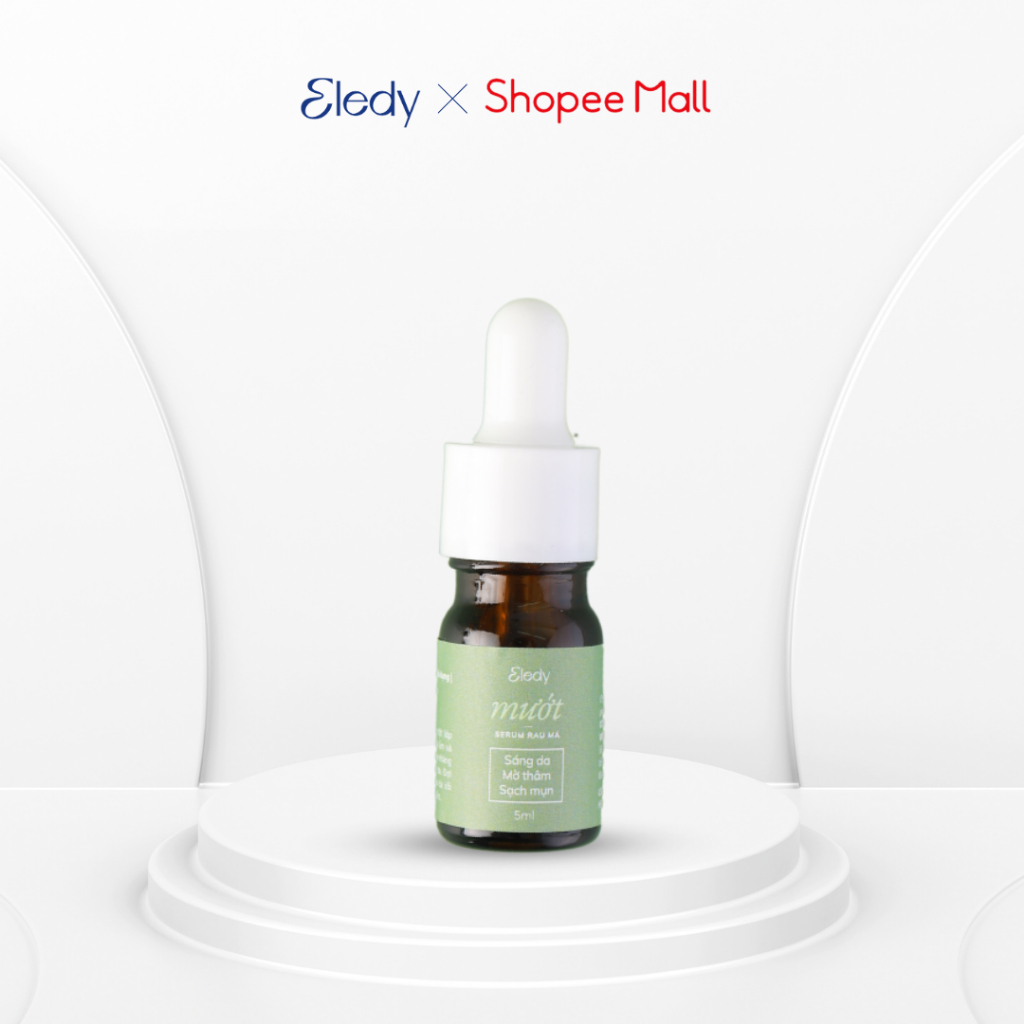 Mướt - Serum rau má ELEDY 5ml - Giảm mụn, sáng da mờ thâm, hạn chế sẹo ...