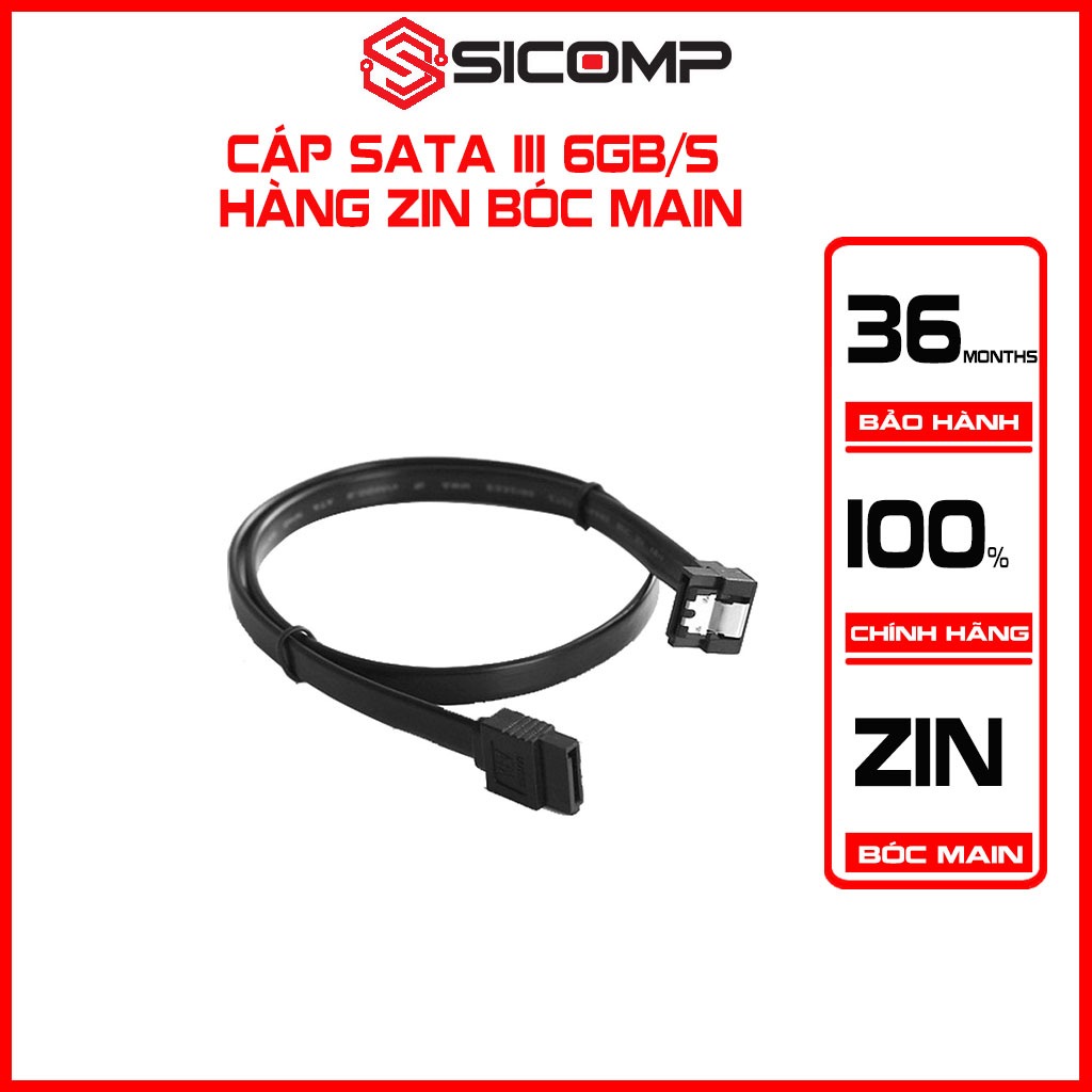 Dây Cáp SATA III 6Gb/s cho ổ cứng SSD, HDD hàng zin bóc main chính hãng ...