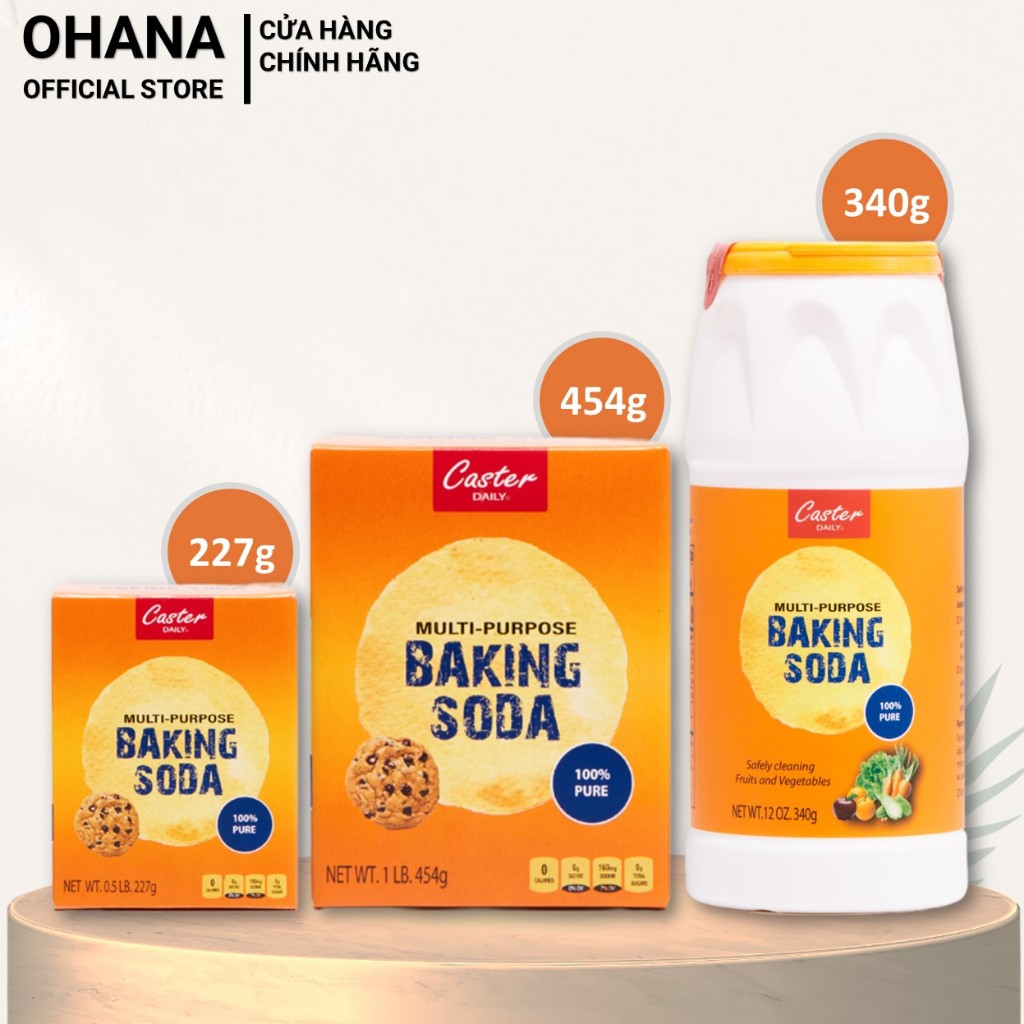 Bột Baking Soda đa công dụng Caster Daily (227g/340g/454g/907g) - Nhập Khẩu Đức | Shopee Việt Nam