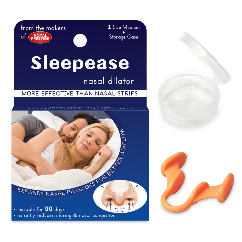 Vòng Chống Ngáy Ngủ Sleep Pease Nasal Dilator (Đeo Mũi Khi Ngủ ...
