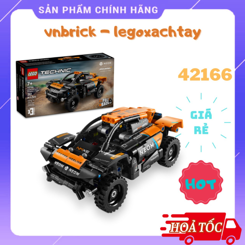 LEGO Technic 42166 NEOM Mclaren Extreme Chính Hãng | Shopee Việt Nam