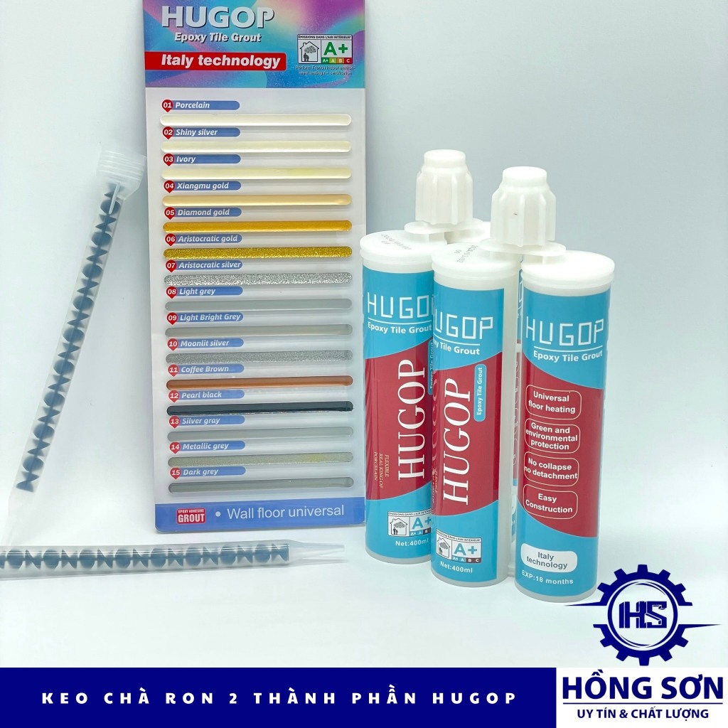 Keo Chít Mạch HUGOP Epoxy 2 Thành Phần Nhập Khẩu 400ml ( Chống Thấm ...