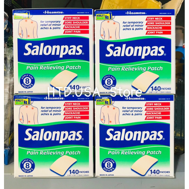 ( Nội Địa USA) Miếng Dán Salonpas Sét 20 Miếng Nội Địa Mỹ | Shopee Việt Nam