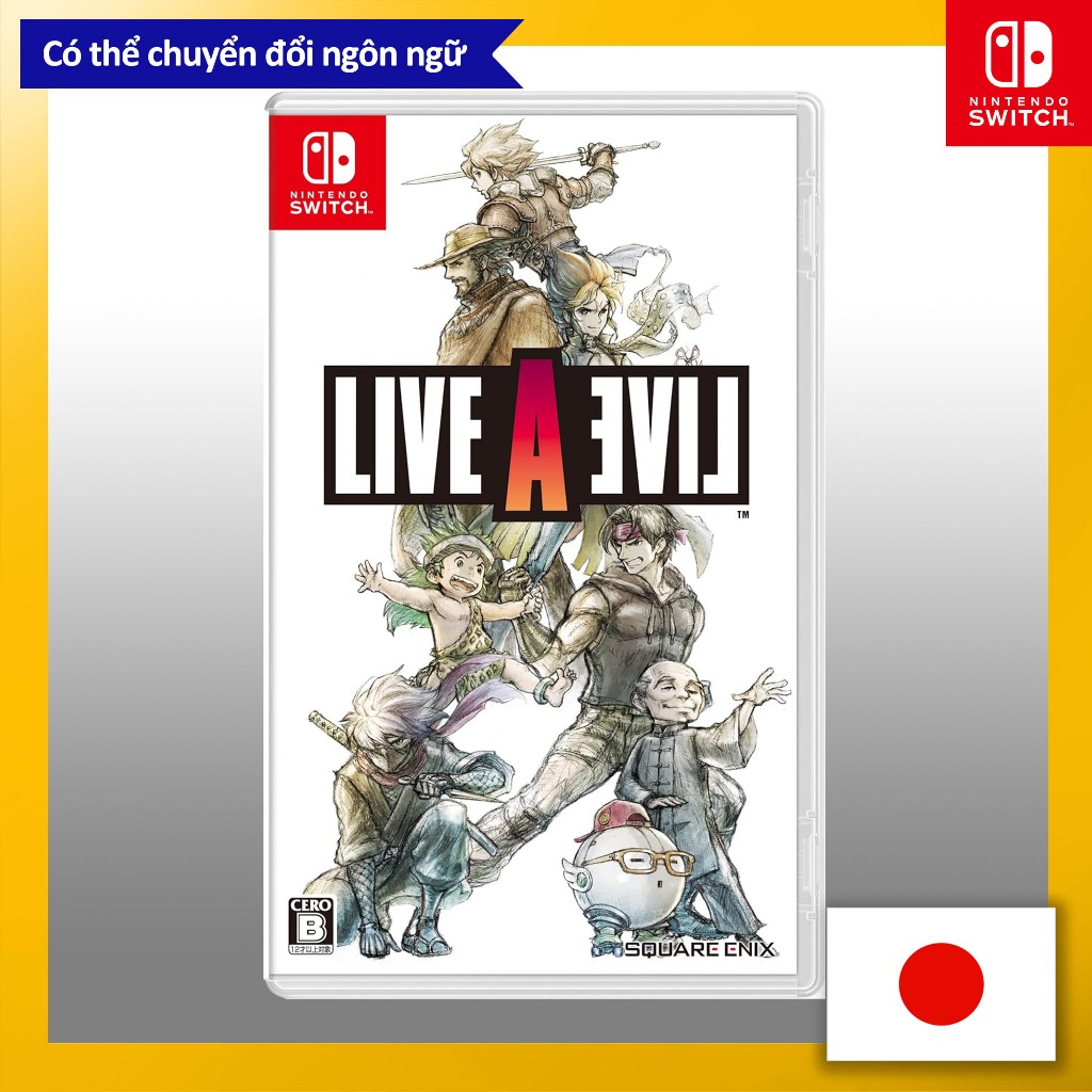LIVE A LIVE -Switch[ Playable in English ]【Direct from Japan】(Made in ...