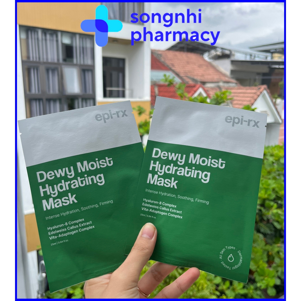 Dewy Moist Hydrating Mask – Mặt Nạ Cấp Ẩm Phục Hồi Dewy Epi-rx | Shopee ...