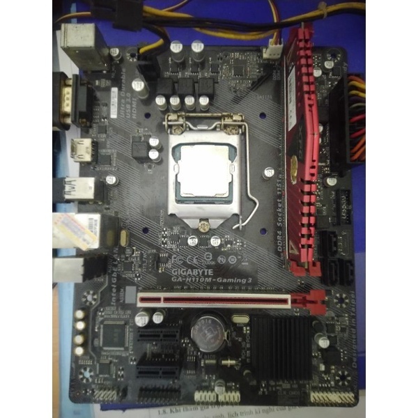 Main giga H110 M Gaming 3 i3 7100, i5 7400, i5 7500 socket 1151 ...