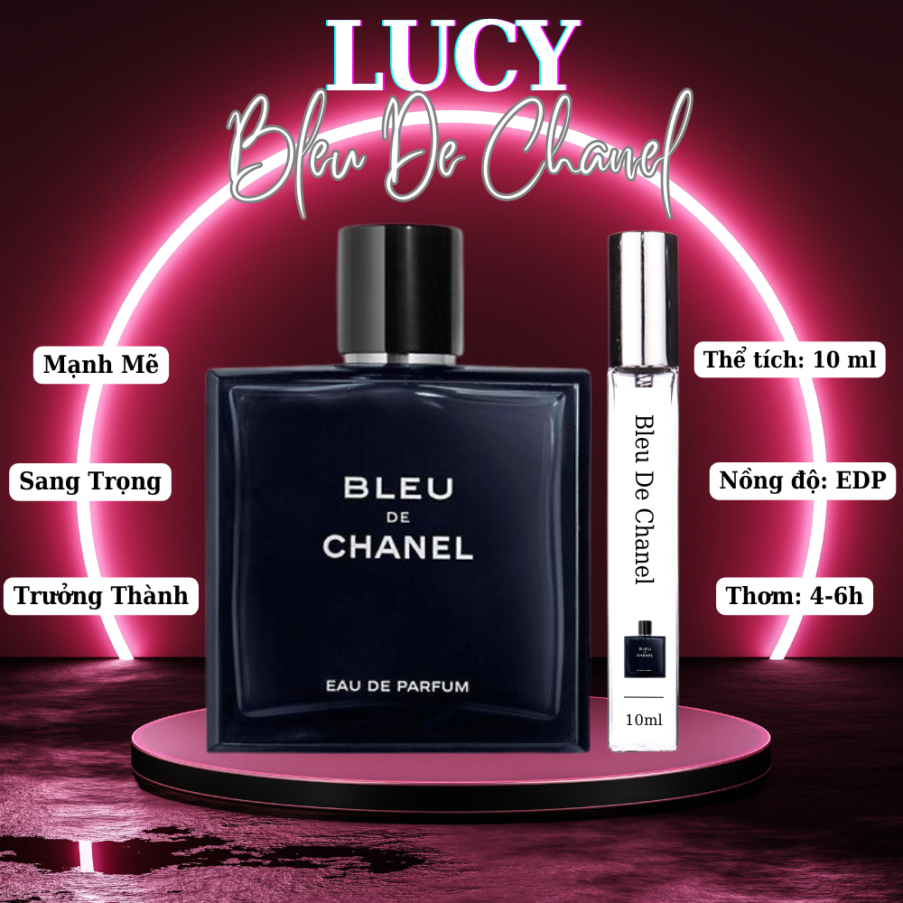Nước Hoa Nam Chanel Bleu De Chanel nam tính , quyến rũ chiết 10ml ...