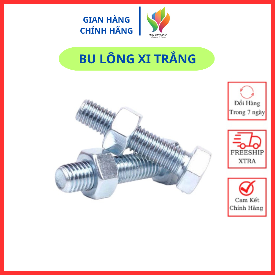 Bu Lông Xi, Bù Lon, Con Tán Đủ Kích Cỡ - 6ly | Shopee Việt Nam