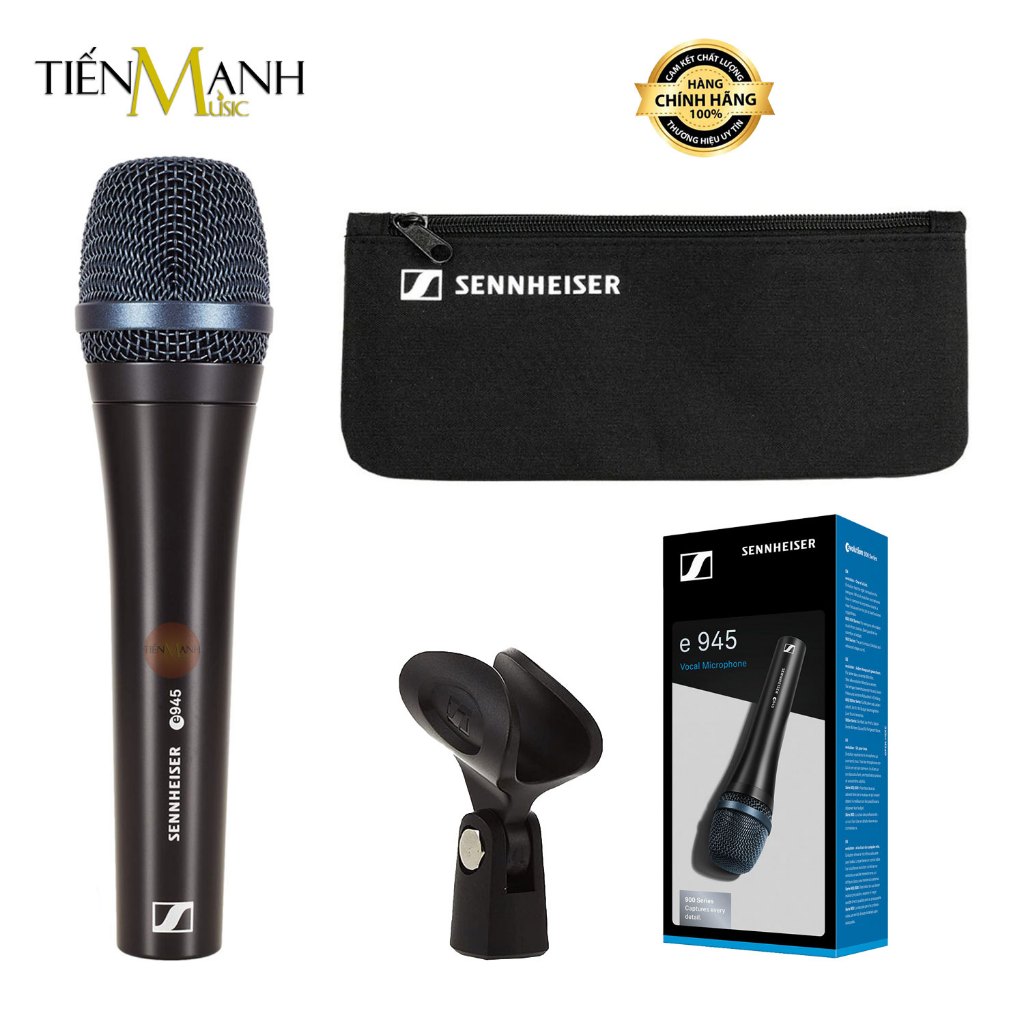 [Chính Hãng] Micro Cầm Tay Sennheiser E945 - Mic Dynamic Vocal Microphone E 945 | Shopee Việt Nam