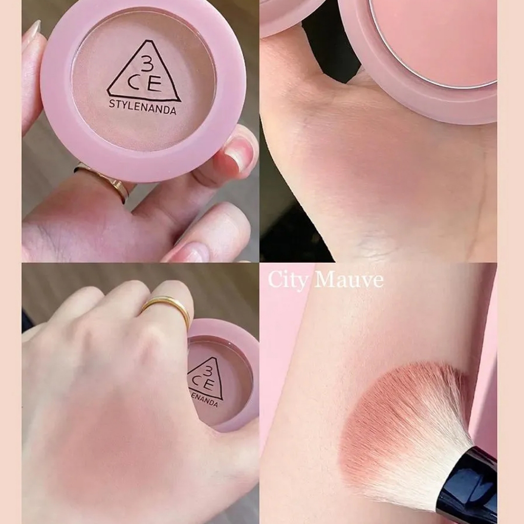 Phấn Má 3CE Stylenanda Mood Recipe Face Blush | Shopee Việt Nam